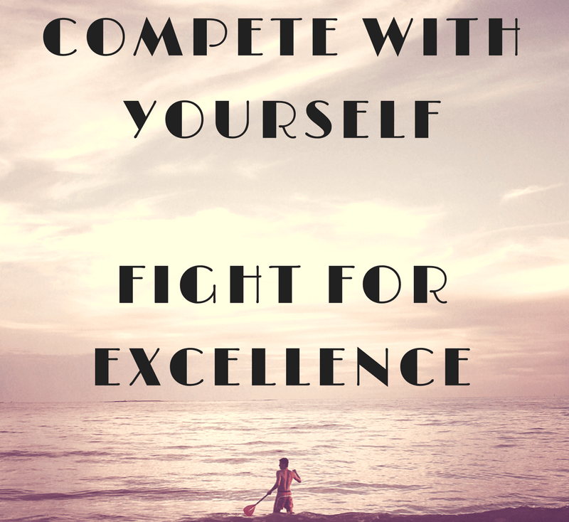 Compete with Yourself – Arnab Pandey